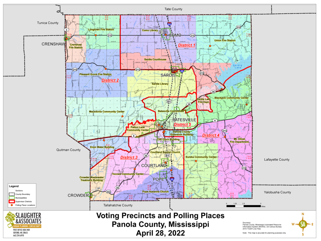City Maps – City of Batesville, Mississippi